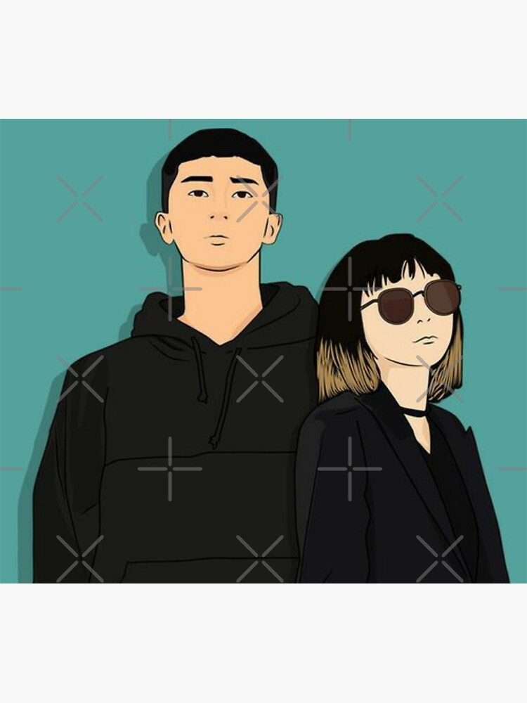 "Itaewon class" Sticker by maryetaa | Redbubble