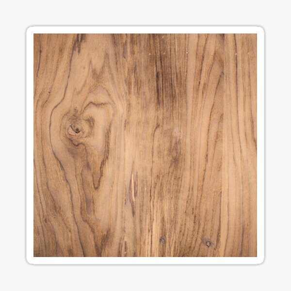 "Wooden Look" Sticker for Sale by Cestlart | Redbubble