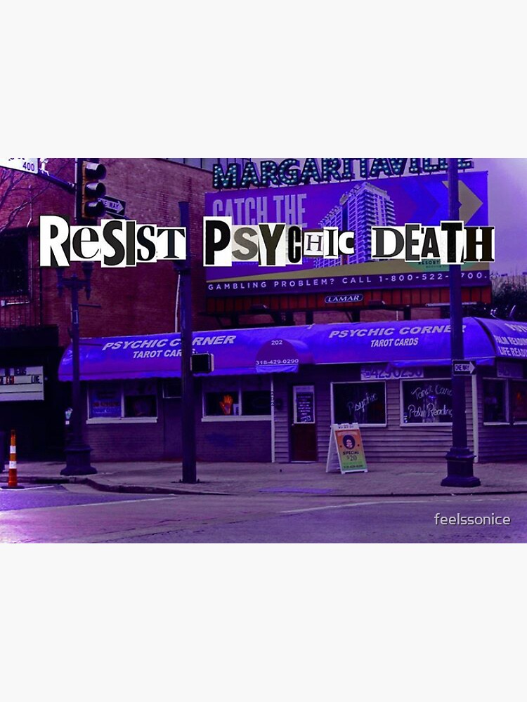 "Psychic Sticker" Sticker for Sale by feelssonice | Redbubble