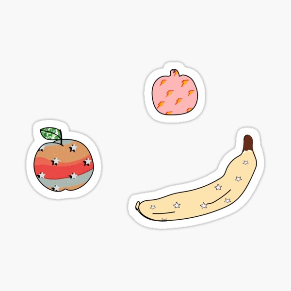 "VSCO Aesthetic Fruit Pack" Sticker by Clipped | Redbubble