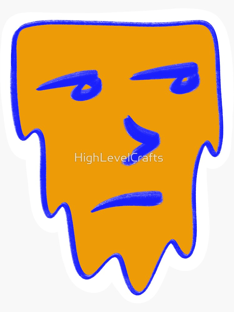 "Derf" Sticker for Sale by HighLevelCrafts | Redbubble