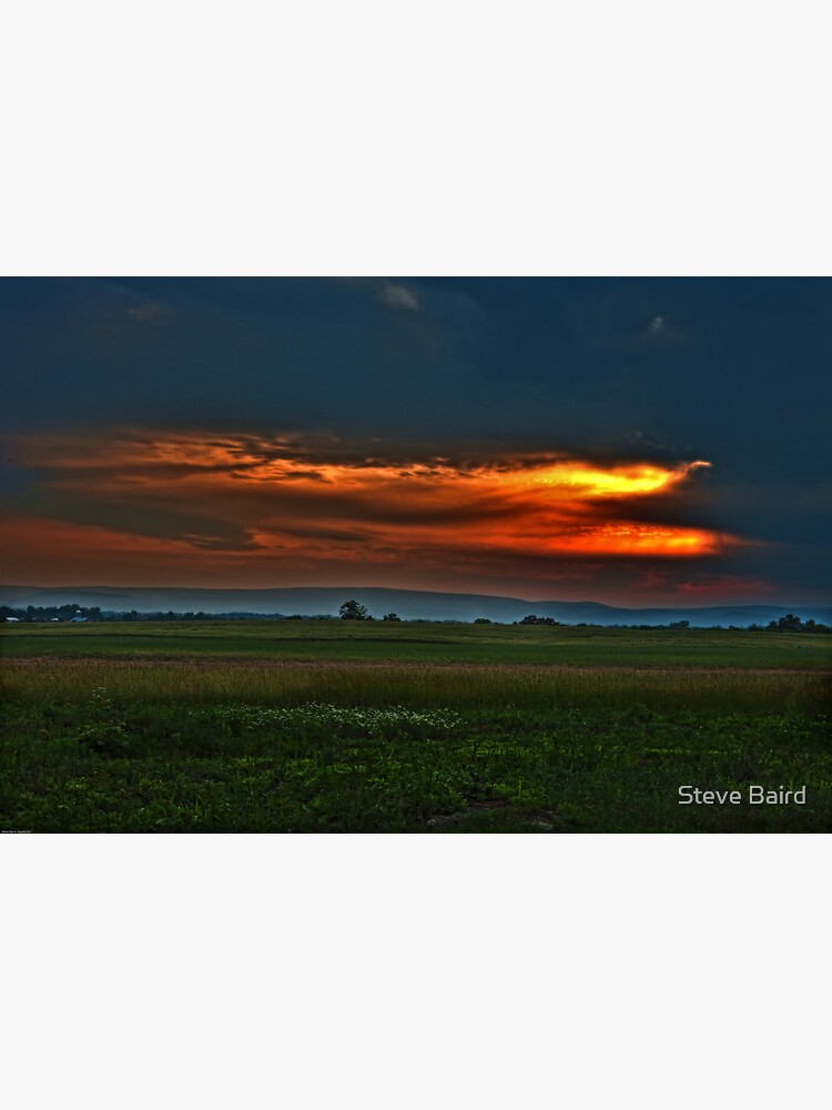 "Sunset over Battlefield" Poster for Sale by Studio601 | Redbubble