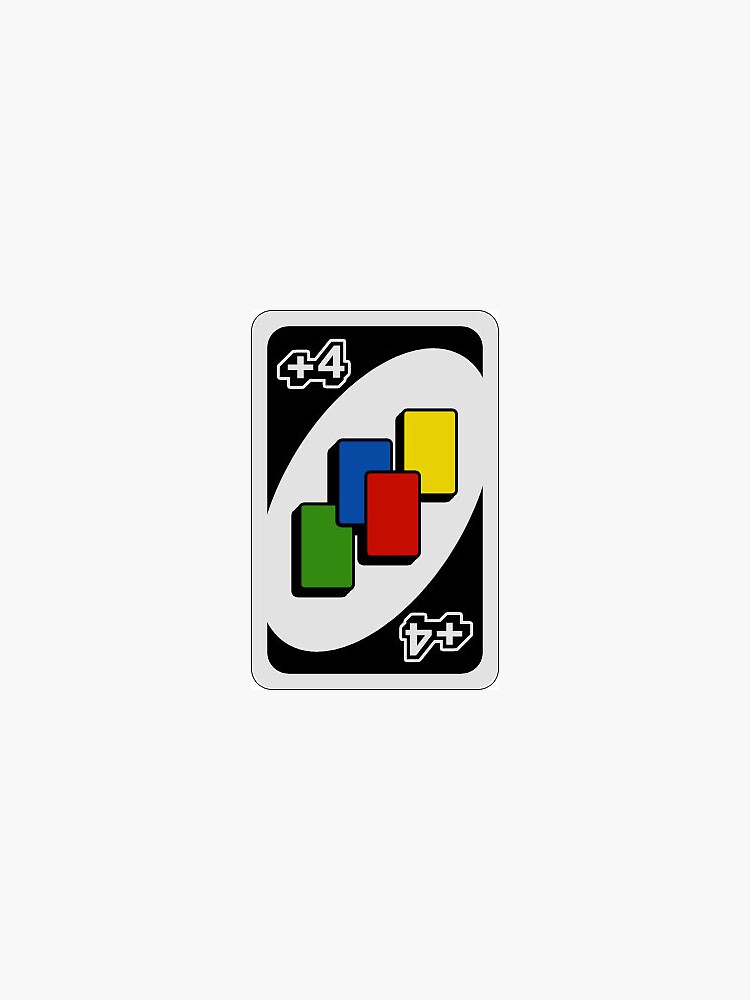 "Uno plus four" Sticker by Bedrocknw | Redbubble