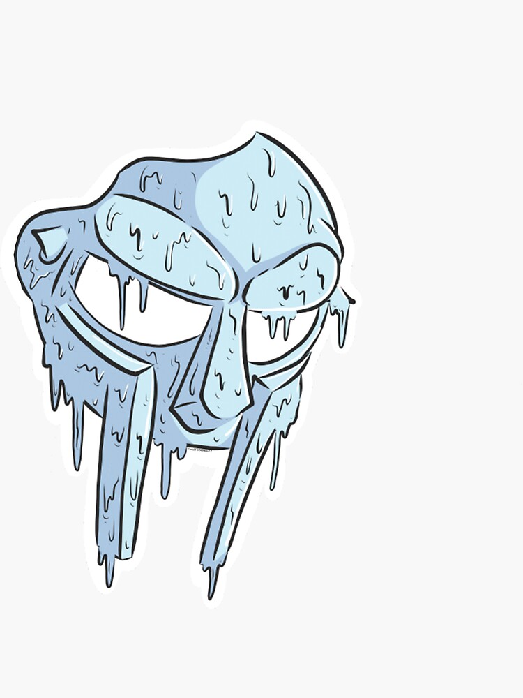 "Grime Gladiator Mask" Sticker by I-Iero | Redbubble