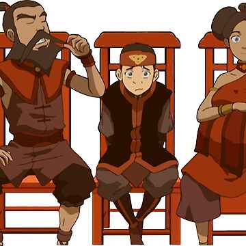 "Sokka, Aang, and Katara as Wang, Kuzon, and Sapphire Fire Avatar ...
