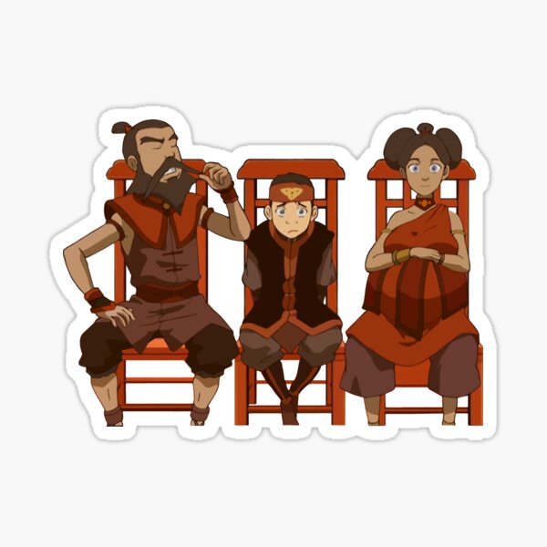 "Sokka, Aang, and Katara as Wang, Kuzon, and Sapphire Fire Avatar ...