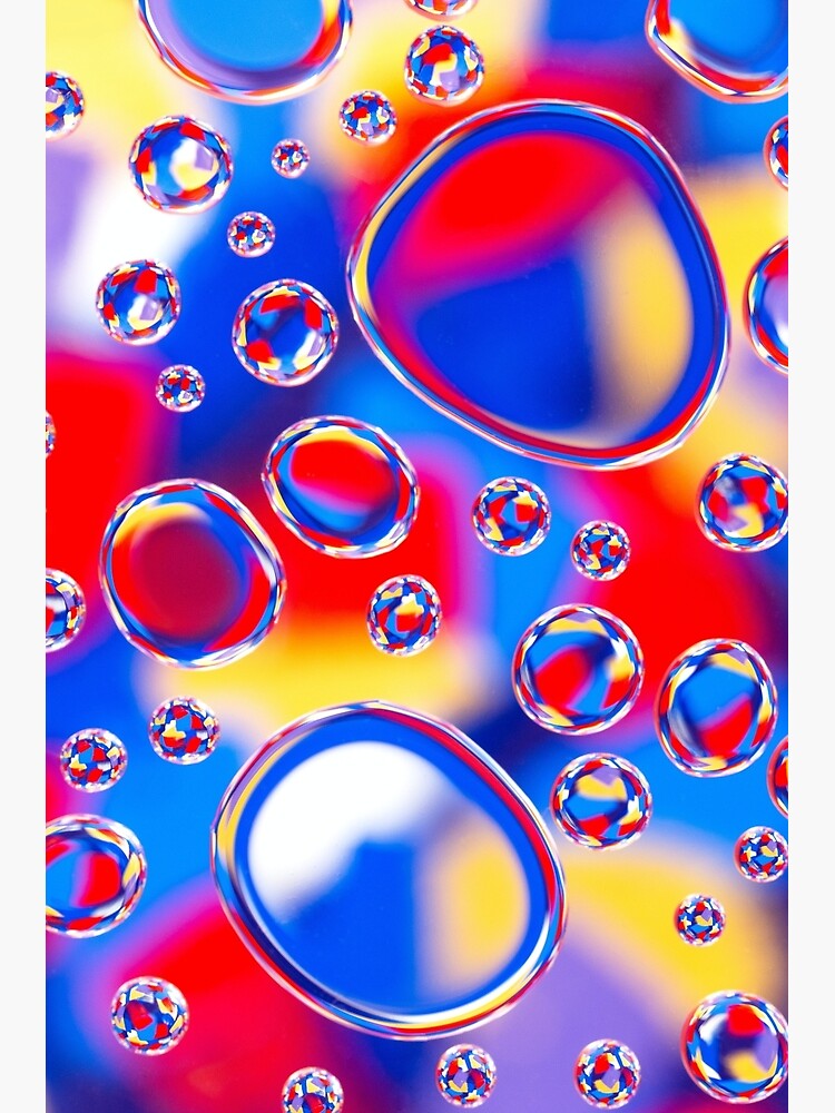 "Bubble Colors" Poster by MPowerTeez | Redbubble