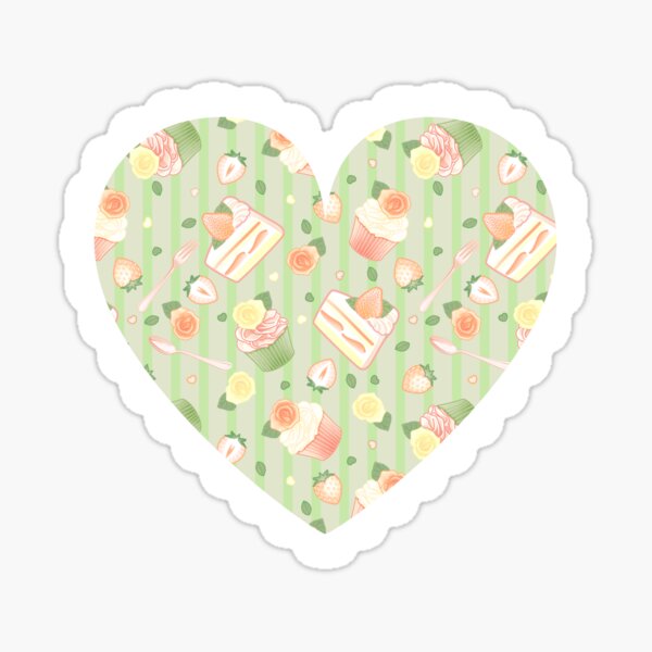 "Sage Sweetheart" Sticker for Sale by TeriStrawberry | Redbubble