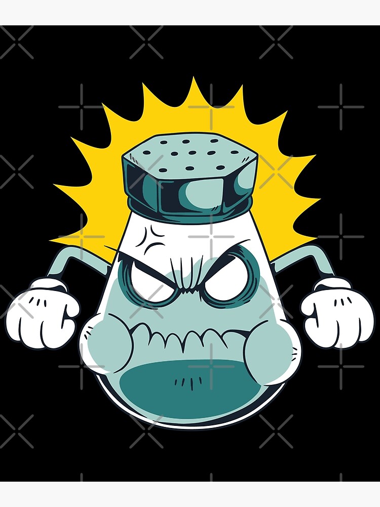 "ANGRY SALT SHAKER" Photographic Print for Sale by iBruster | Redbubble