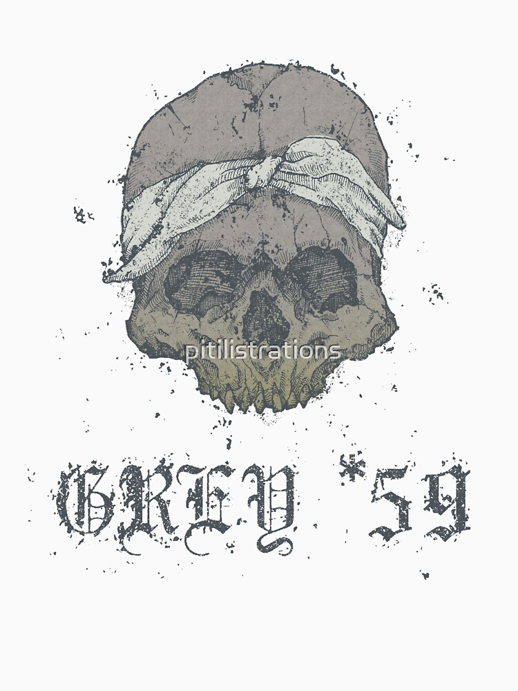 "Greyfivenine" T-shirt by pitilistrations | Redbubble
