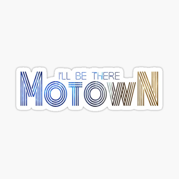 "Motown" Sticker for Sale by Vienna15 | Redbubble