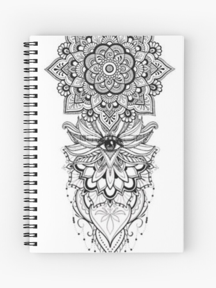 "Mandala Tattoo" Journal for Sale by kamikrison | Redbubble
