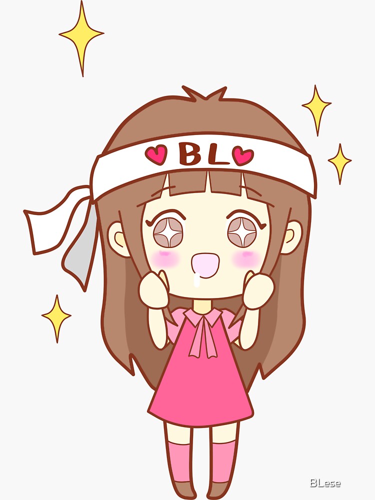 "Fangirl" Sticker for Sale by BLese | Redbubble