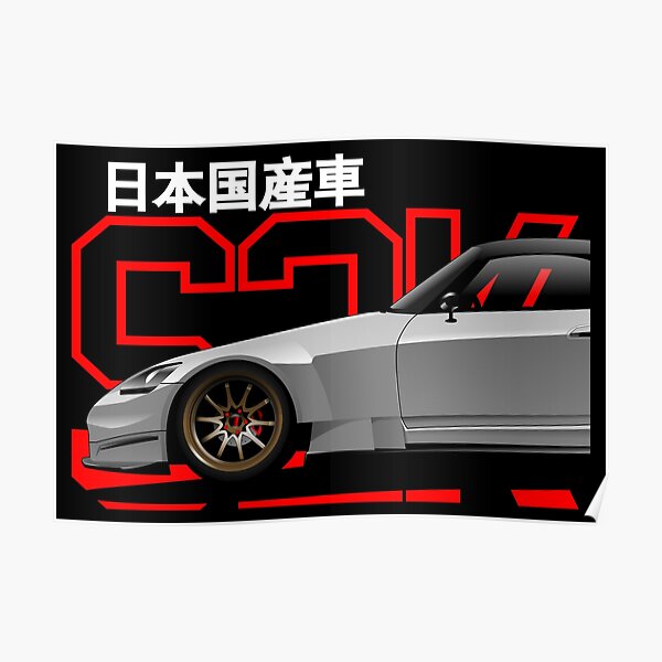 "S2K a.k.a S2000" Poster for Sale by igenidz | Redbubble