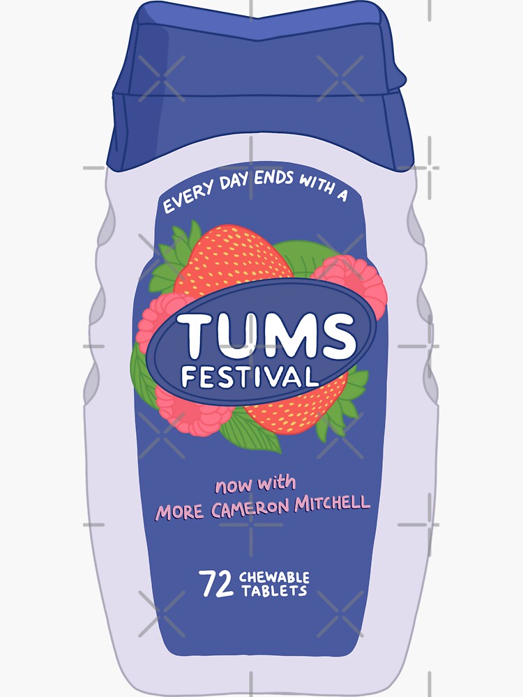 "redlettermedia red letter media tums festival" Sticker for Sale by ...