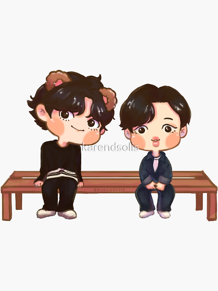 "vmin" Sticker by karendsolis | Redbubble