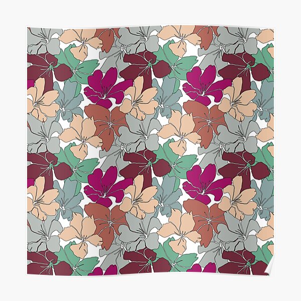 " color palette number 6" Poster by Natalvaprint | Redbubble