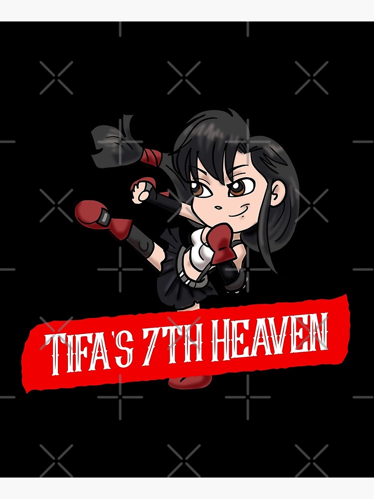 "Chibi Tifas 7. Himmel Final Fantasy 7 Tifa Lockhart" Schürze von ...
