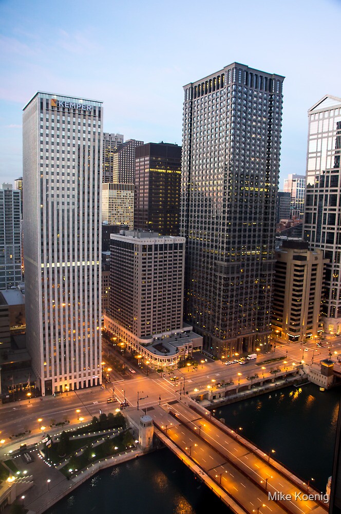 "Chicago Skyline - Kemper Building, Chicago Ill." by Mike Koenig ...