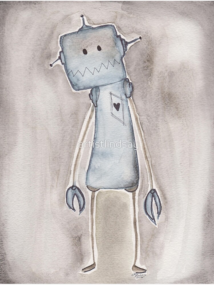 "Bob Bot" Poster by artistlindsay | Redbubble