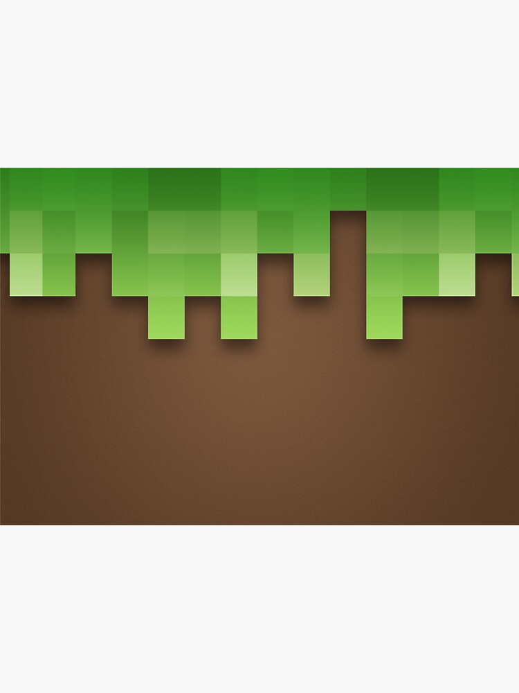 "Dirt Block" Sticker for Sale by DigitalWolf | Redbubble