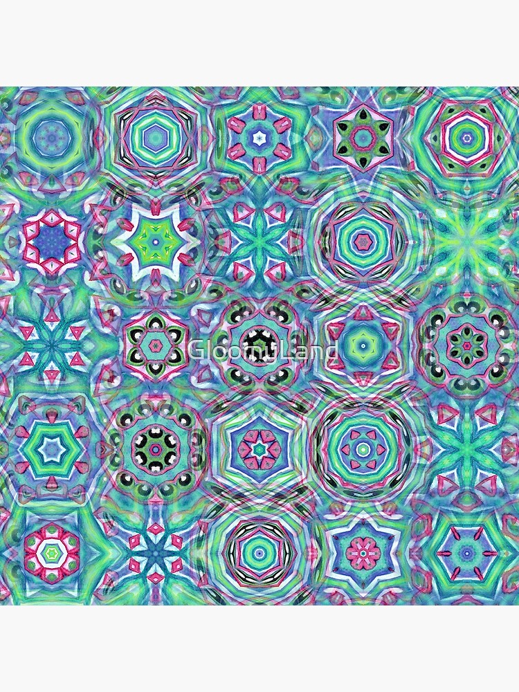 Lámina fotográfica « donde puedes encontrar muchas flores trippy ...