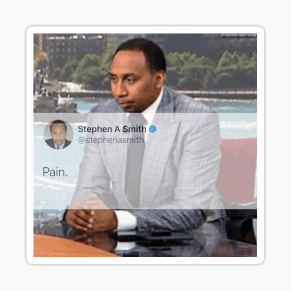 "Pain Tweet" Sticker for Sale by makothewizard | Redbubble
