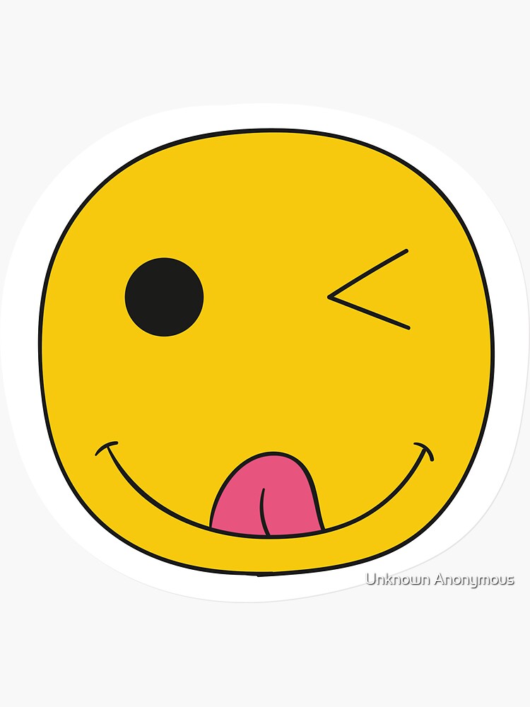 "Funny Face emoji" Sticker by aBenjiii | Redbubble
