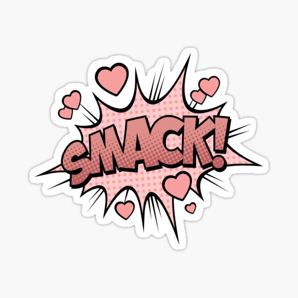 "Smack" Sticker by chany | Redbubble