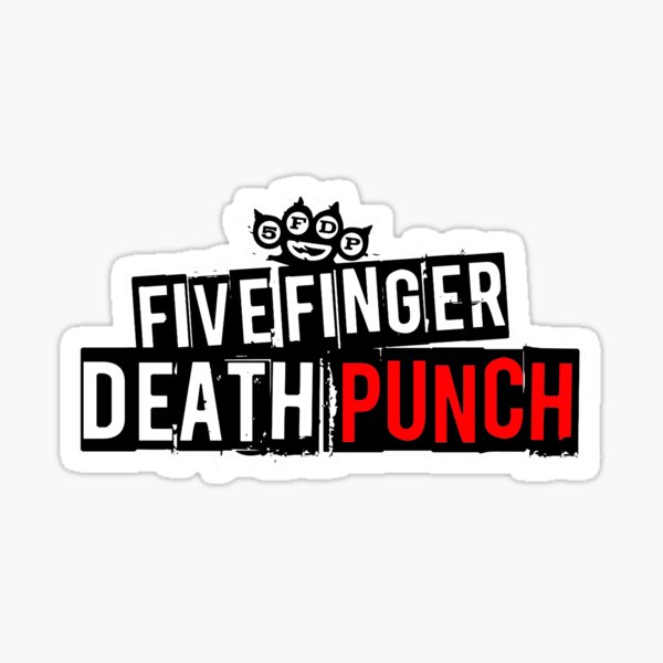 Five Finger Death Punch Stickers | Redbubble