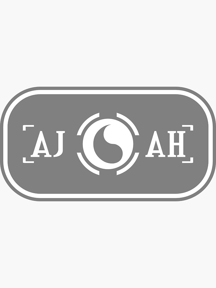 "Grey Ajah Label" Sticker by ARedRandBoy | Redbubble