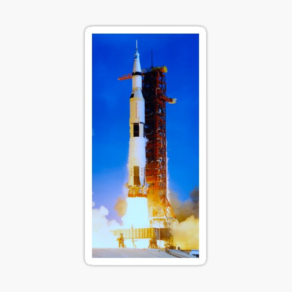 "Apollo 11" Sticker for Sale by ckzx | Redbubble