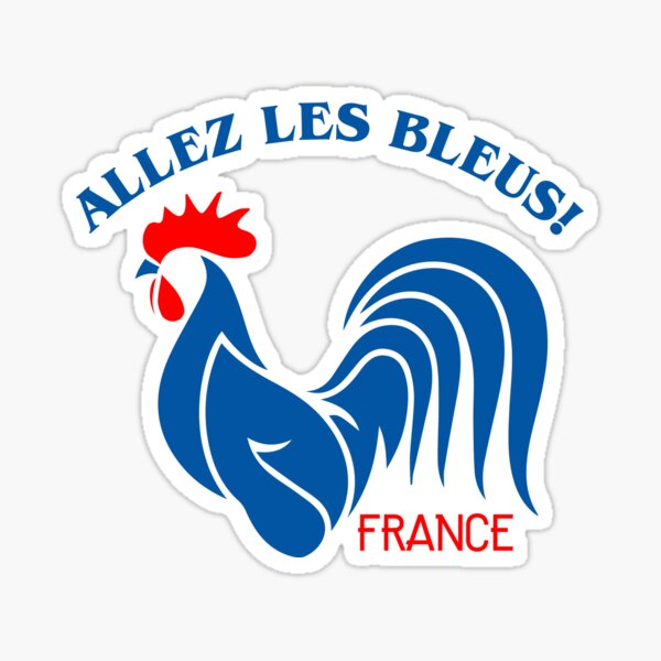 "Allez Les Bleus France national team" Sticker by ClassyC | Redbubble