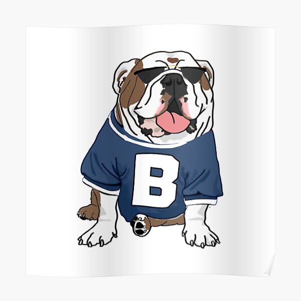 "Butler Blue III Chillin" Poster for Sale by llaux | Redbubble
