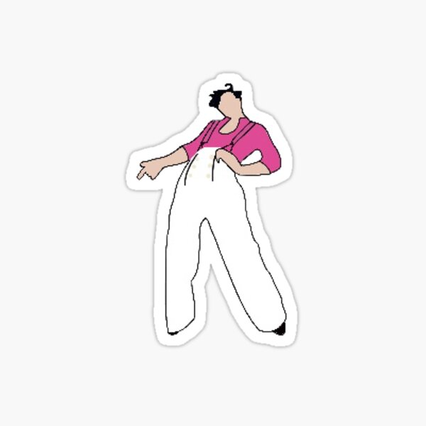 "Harry Styles Fine Line Outline" Sticker by Lexiw13 | Redbubble