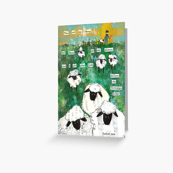 Sheep Greeting Cards | Redbubble