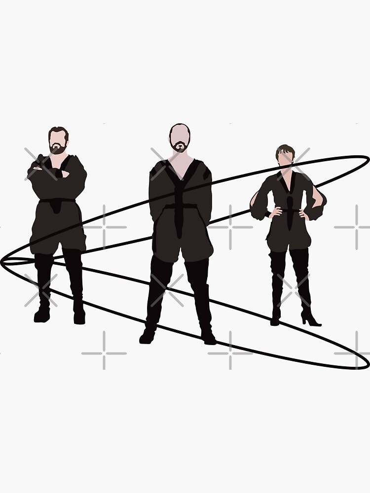 "Zod, Ursa, and Non" Sticker for Sale by FutureSpace | Redbubble