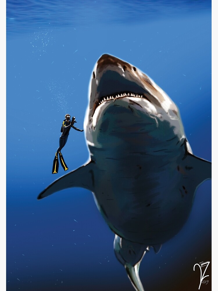 "Megalodon 2019" Poster by Artof-ThomasD | Redbubble