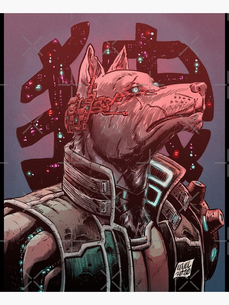 Delantal «Ciber lobo» de sgwolf | Redbubble