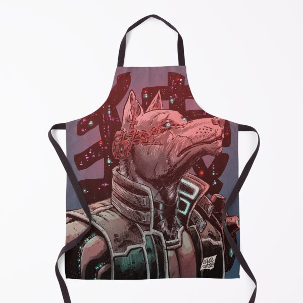 Delantal «Ciber lobo» de sgwolf | Redbubble
