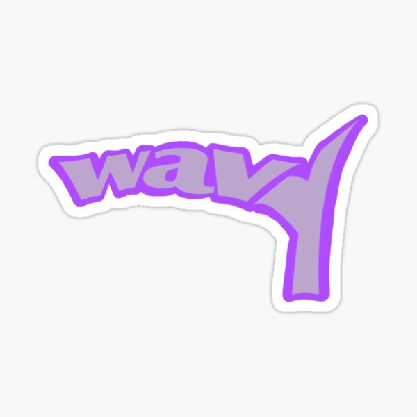 "wavy sticker" Sticker for Sale by grace-carlson23 | Redbubble