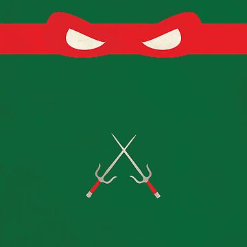 "Red Ninja Turtles Raphael" Sticker for Sale by thejoyker1986 | Redbubble