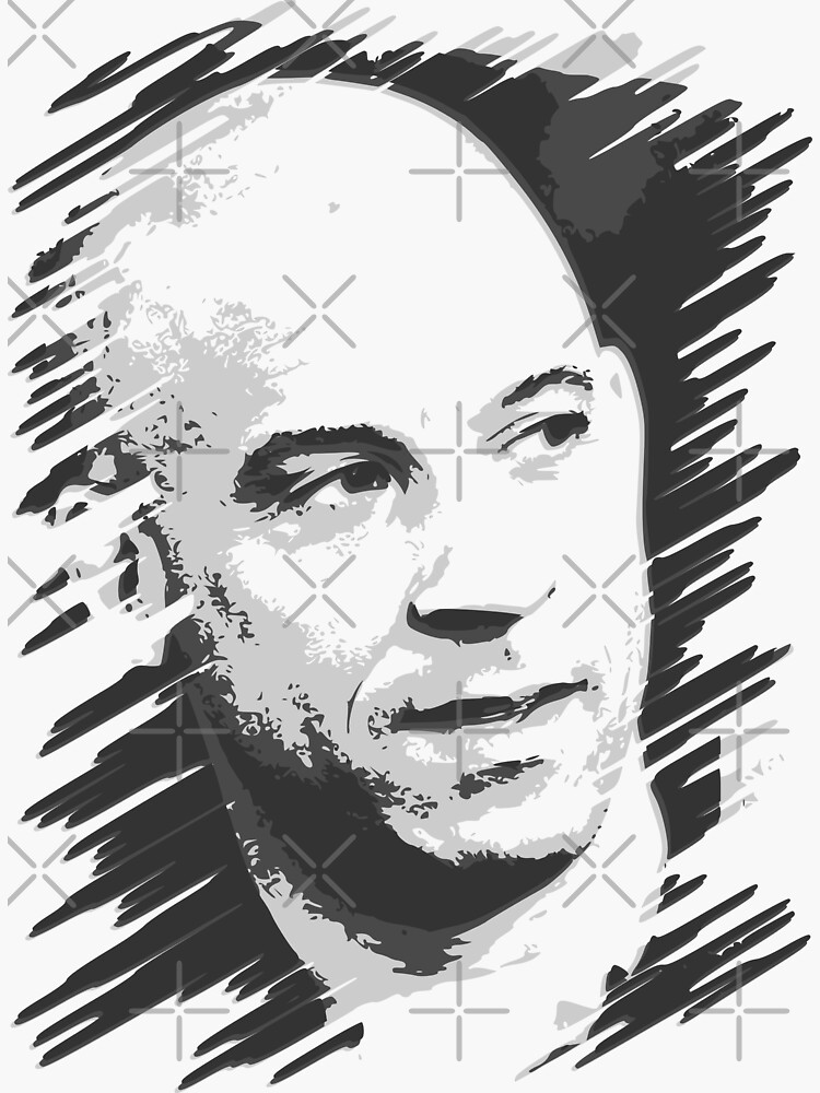 "Vin Diesel | Fan Art | Digital illustration 7.17201758" Sticker by ...