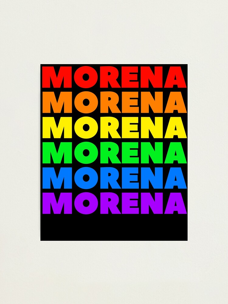 "morena Morena Morena Latina Hispanic Latinx women Pride" Photographic ...
