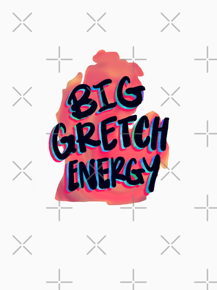 "neon big gretch energy" T-shirt for Sale by lavender-skyes | Redbubble ...
