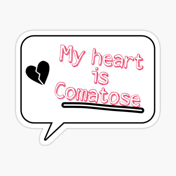 Jaden Hossler Comatose Stickers | Redbubble