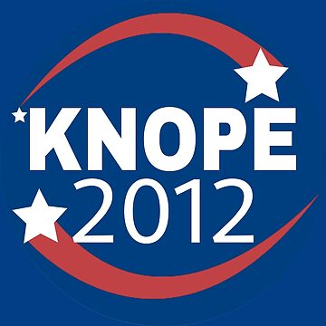 "Vote For Knope 2012" Sticker for Sale by sjwat | Redbubble