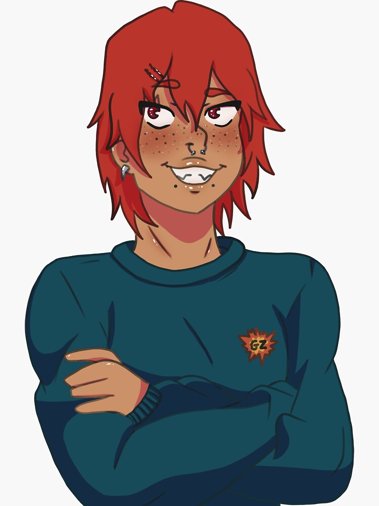 "Shark boy" Sticker by Strawbellie | Redbubble