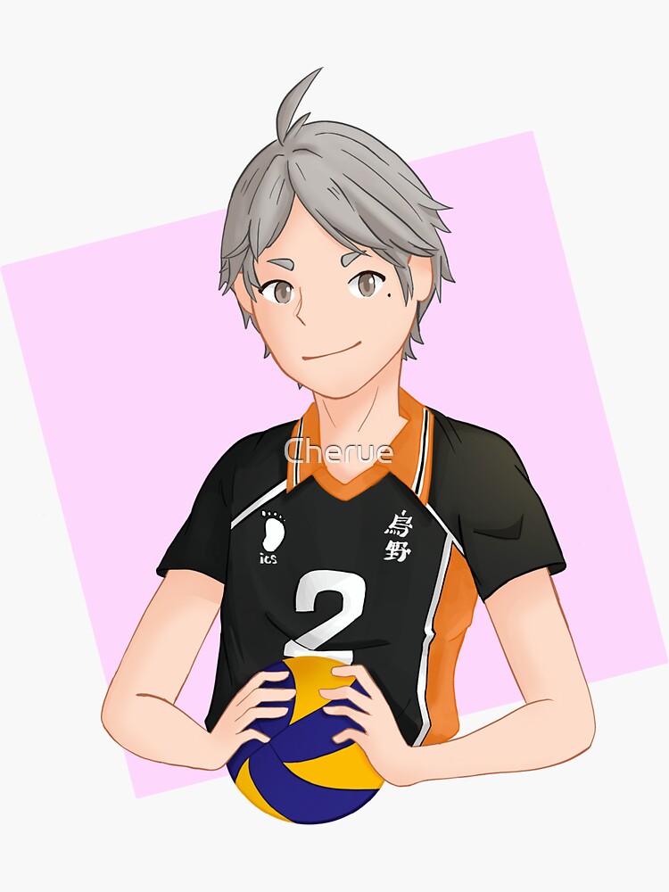 "Sugawara Koshi" Sticker for Sale by Cherue | Redbubble