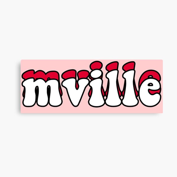 Manhattanville College Mville Valiants Canvas Prints | Redbubble